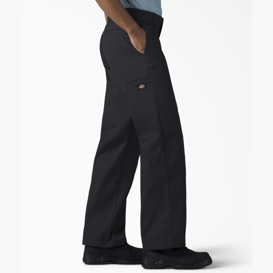 Dickies Loose Fit Double Knee Work Pants (Loose Fit) Black – Crossroads ...